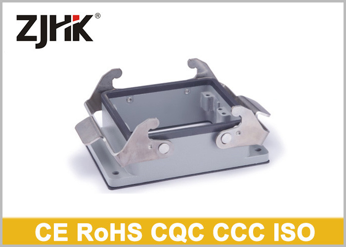 H32B - BK - 2L 32 Pin Heavy Duty Rectangular Connector mit Schutzwand-Wohnung 09300320301